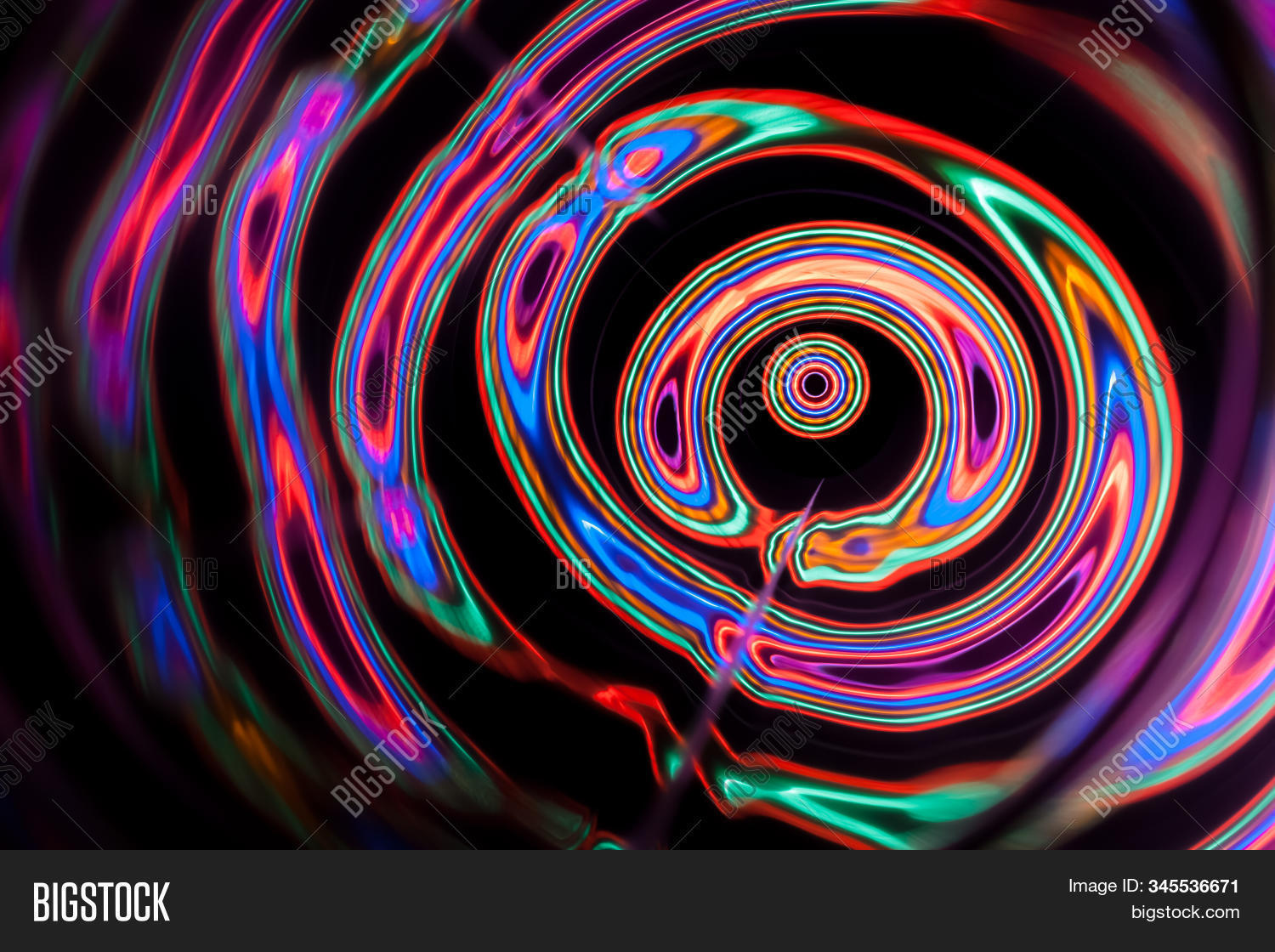 Sound Waves Dark Full Image & Photo (Free Trial) | Bigstock