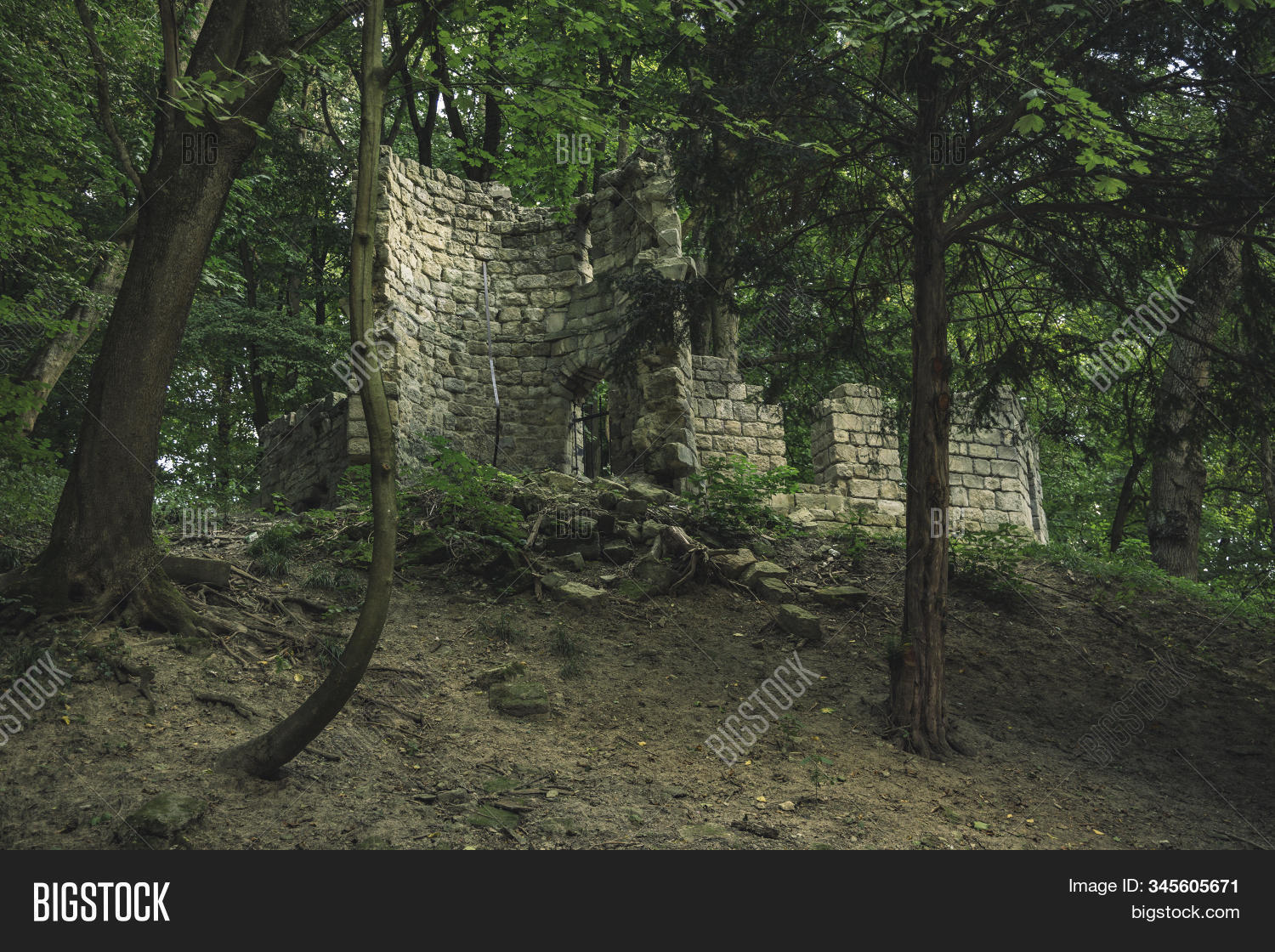 Medieval Castle Ruins Image & Photo (Free Trial) | Bigstock