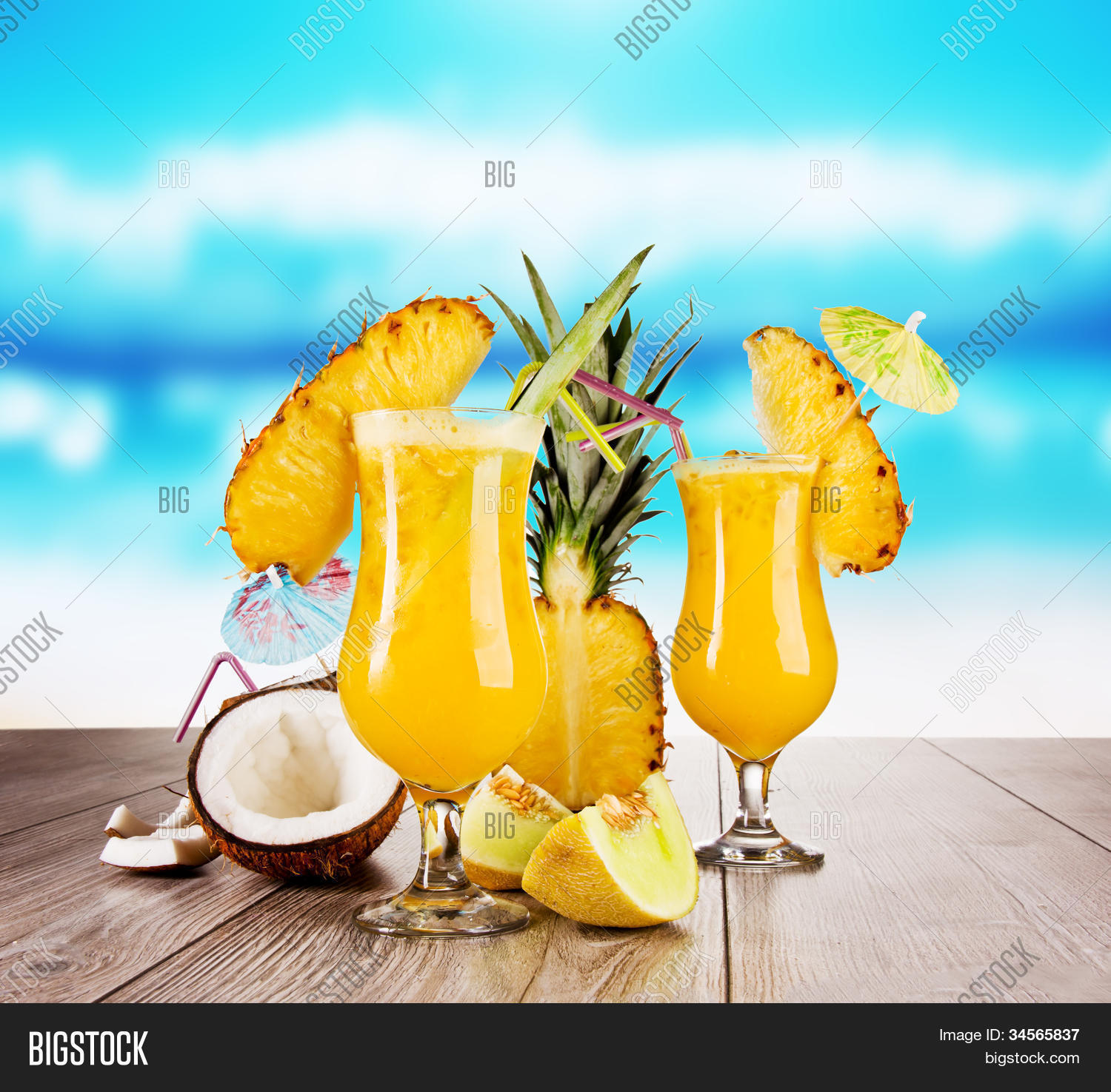 Exotic Drinks Blur Image & Photo (Free Trial) | Bigstock