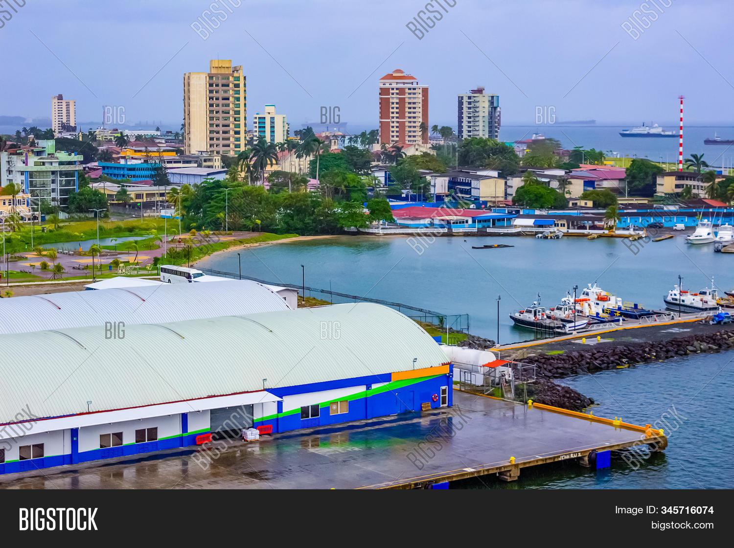 Colon Sea Port On Image & Photo (Free Trial) | Bigstock