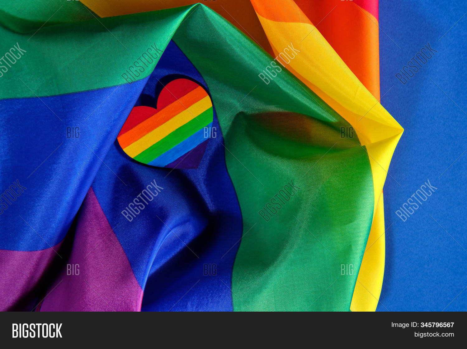 Lgbt Pride Flag Heart Image & Photo (Free Trial) | Bigstock