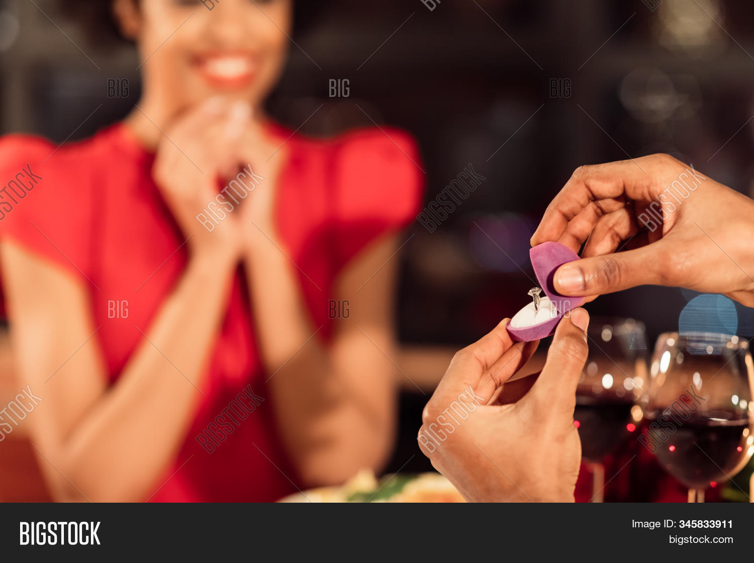 Proposal. Black Man Image & Photo (Free Trial) | Bigstock