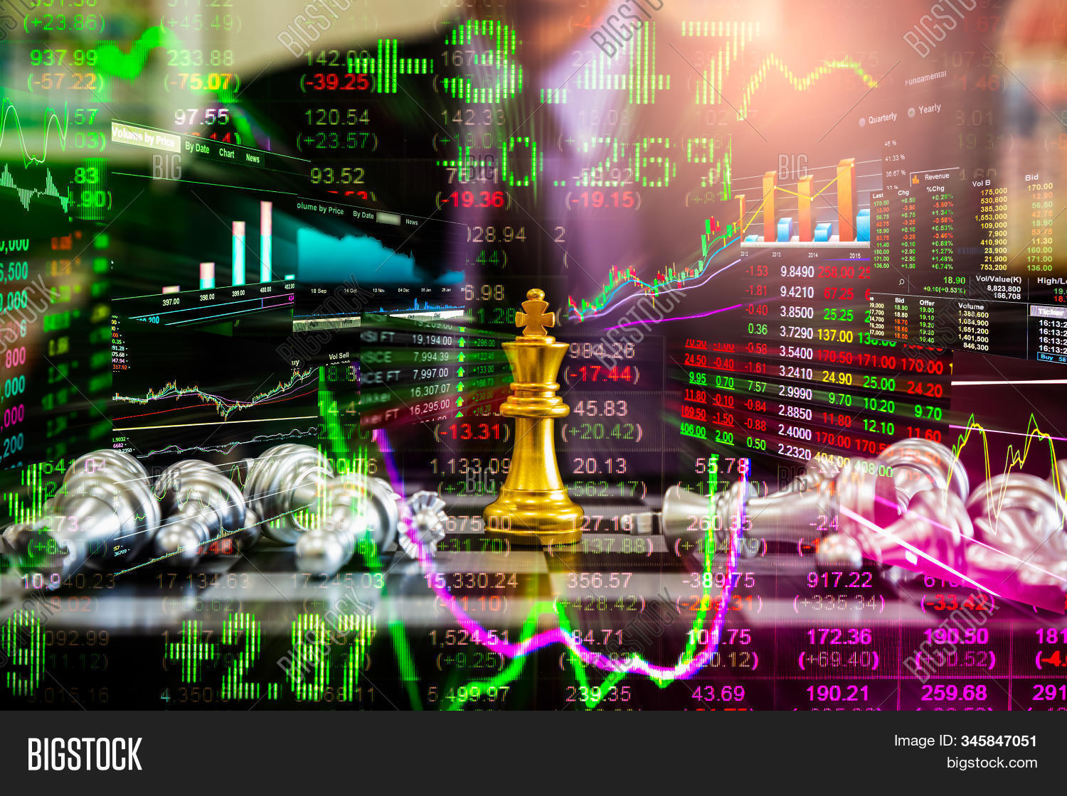 Chess Game On Chess Image & Photo (Free Trial) | Bigstock