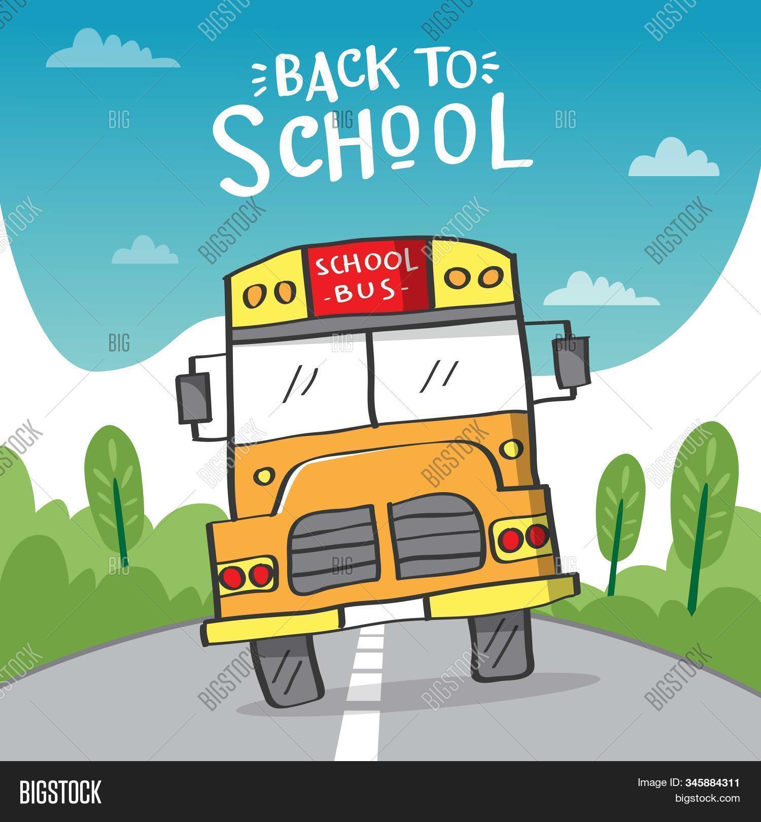 Back School Cartoon Image & Photo (Free Trial) | Bigstock