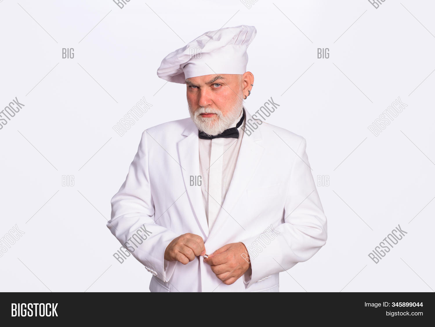 Old Chef Uniform. Male Image & Photo (Free Trial) | Bigstock