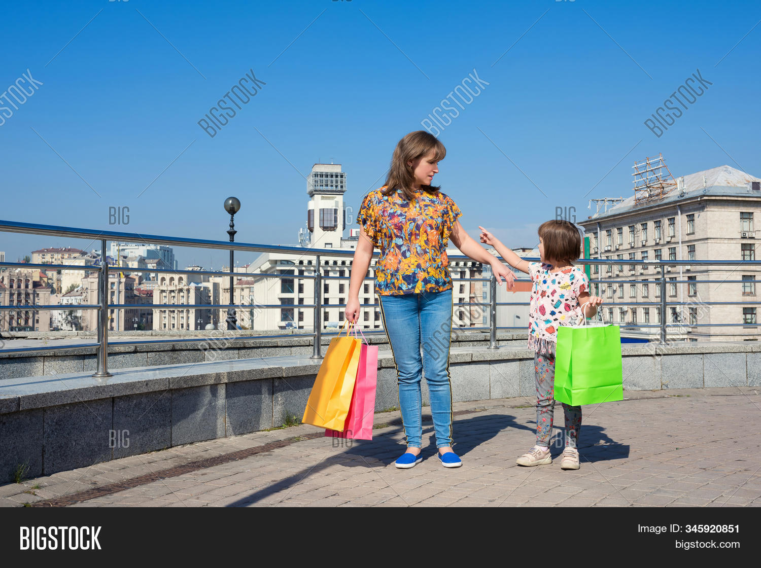 Woman Child Shopping Image & Photo (Free Trial) | Bigstock