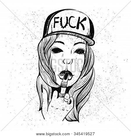 Rap Girl Images, Illustrations & Vectors (Free) - Bigstock