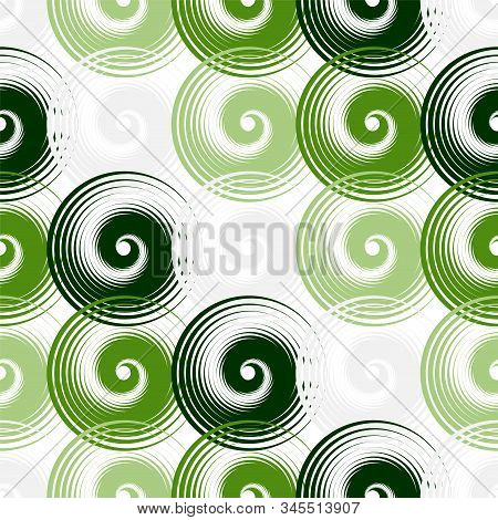 Spiral Swirls Green Vector & Photo (Free Trial) | Bigstock
