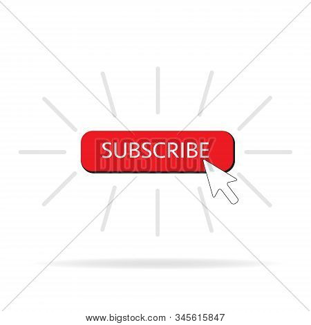 Subscribe Button Vector & Photo (Free Trial) | Bigstock