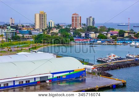 Colon Sea Port On Image & Photo (Free Trial) | Bigstock