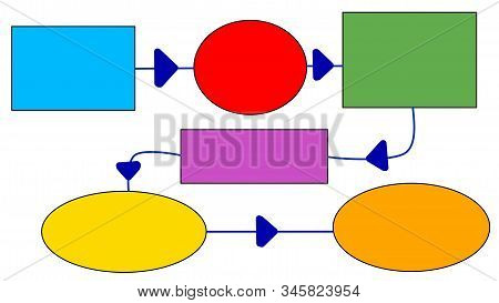 Colorful Flow Chart Image & Photo (Free Trial) | Bigstock