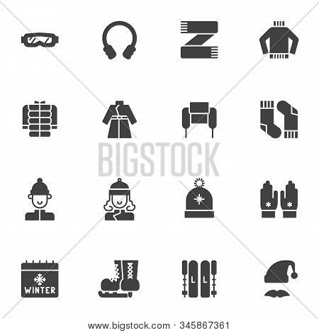 Winter Clothes Vector Vector & Photo (Free Trial) | Bigstock
