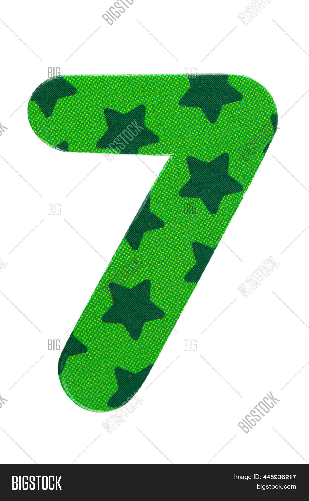 Number 7 Pattern Stars Image & Photo (Free Trial) | Bigstock