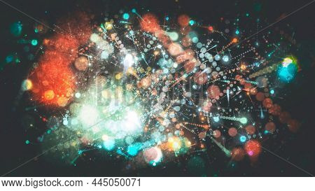 Technology Particles. Image & Photo (Free Trial) | Bigstock