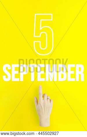 September 5th. Day 5 Image & Photo (Free Trial) | Bigstock