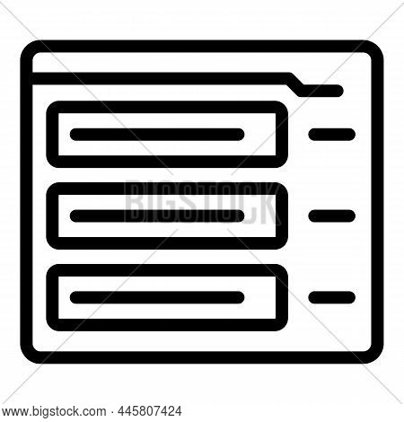 Online Form Icon