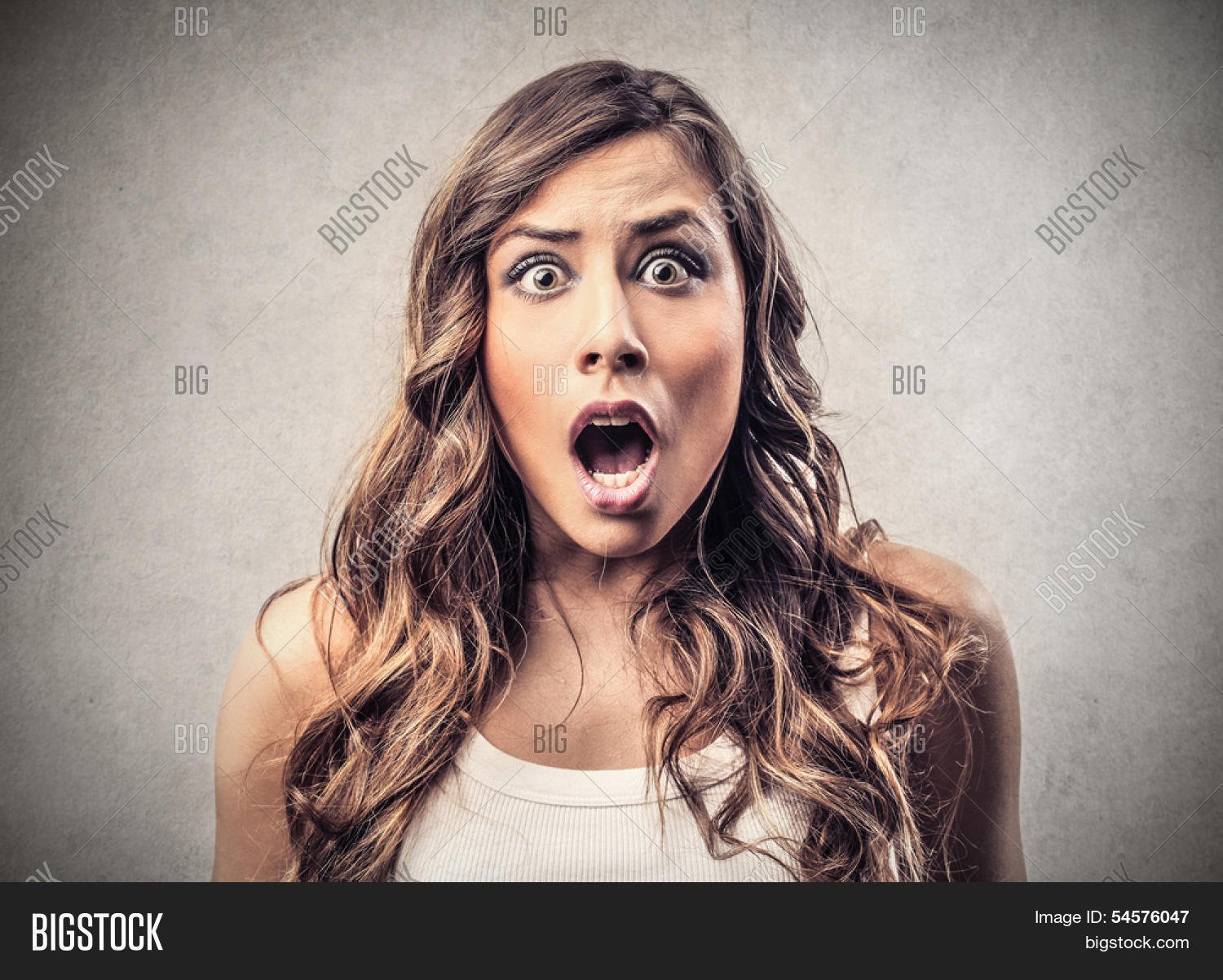 Shocked Girl Image And Photo Free Trial Bigstock