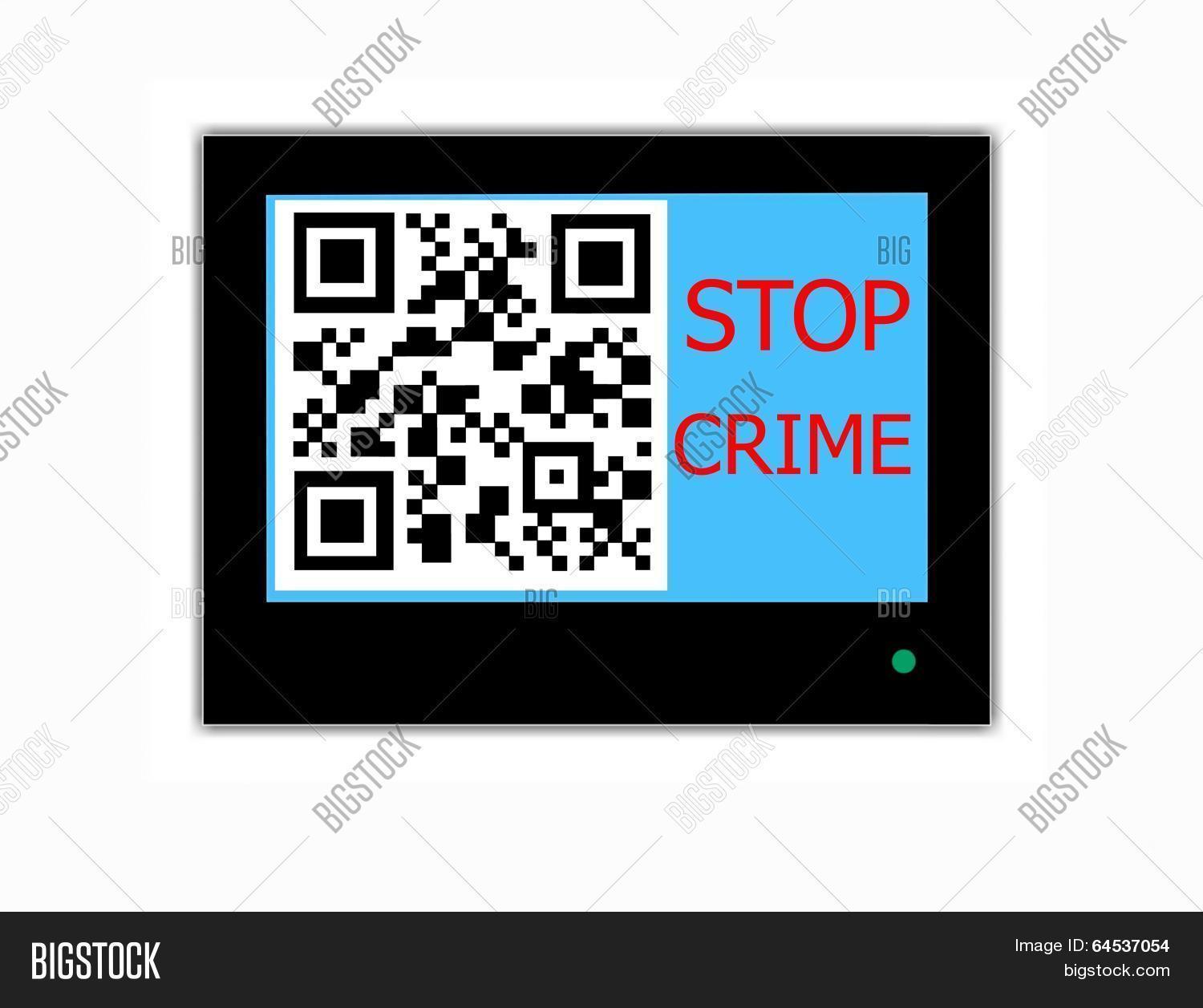 QR Code Slogan Stop Image & Photo (Free Trial) | Bigstock