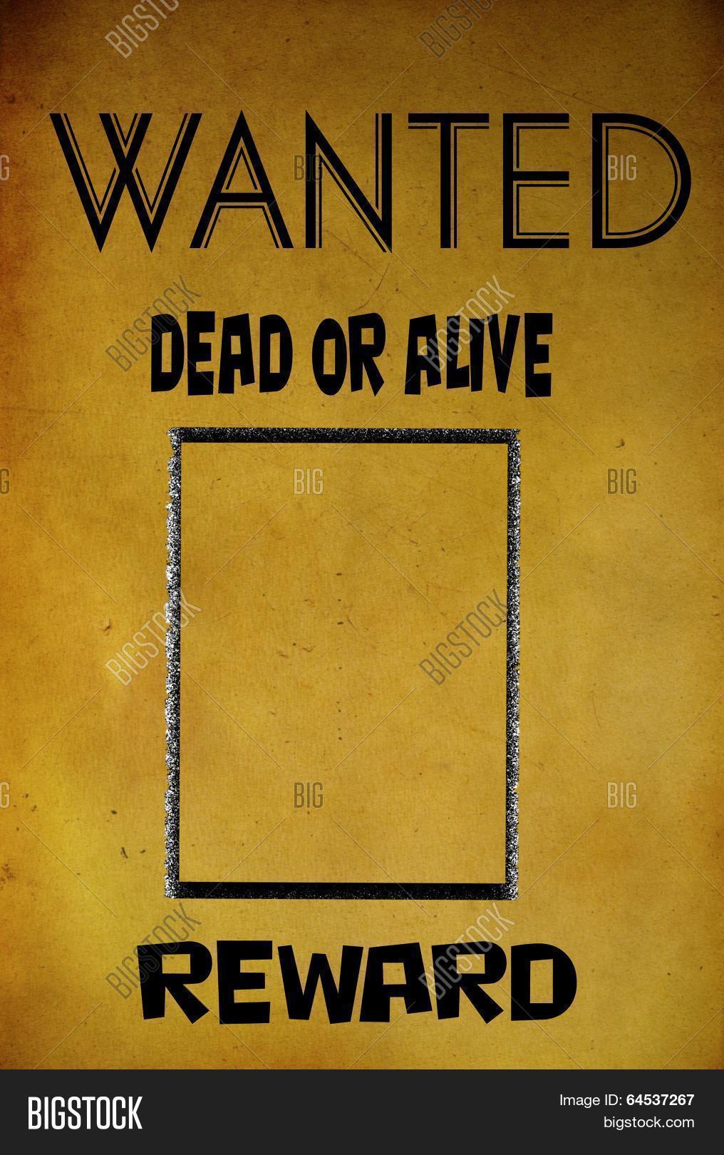 Vintage Wanted Poster Image & Photo (Free Trial) | Bigstock