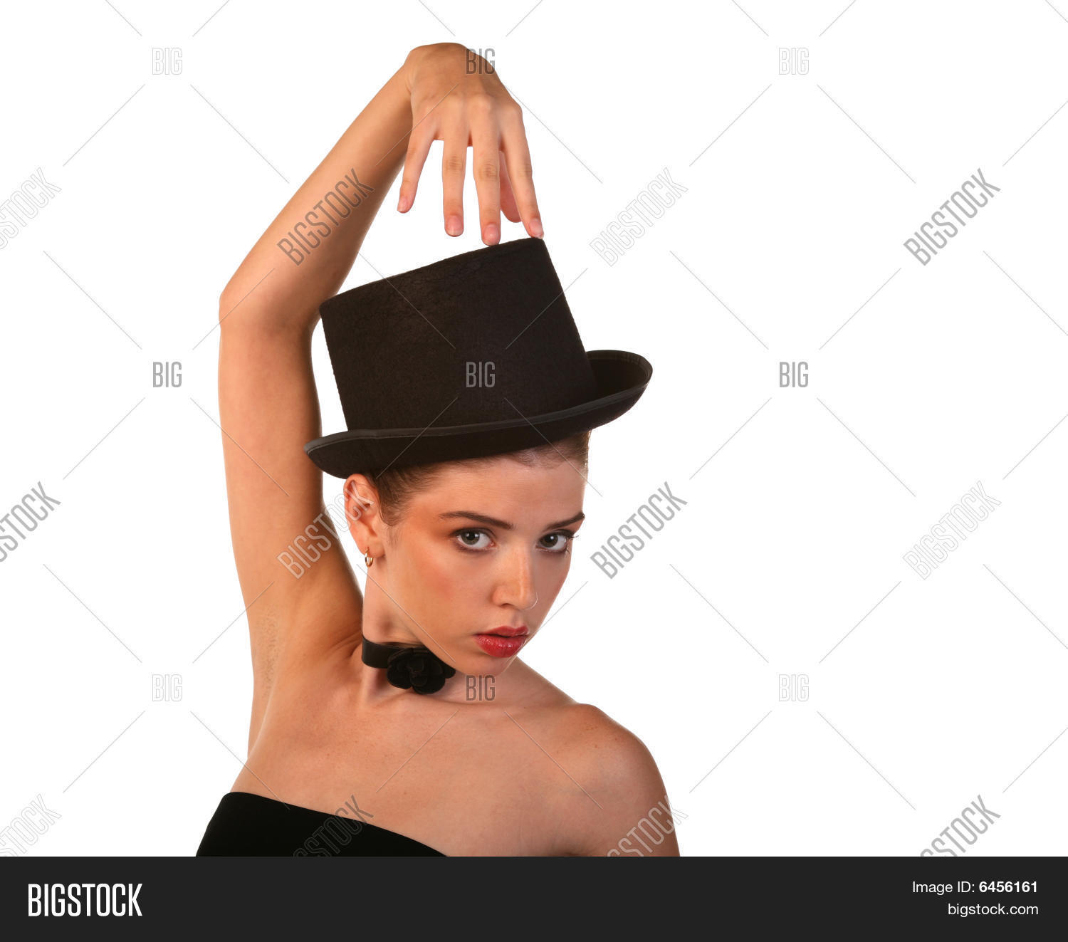 Female Tophat Pose Image & Photo (Free Trial) | Bigstock