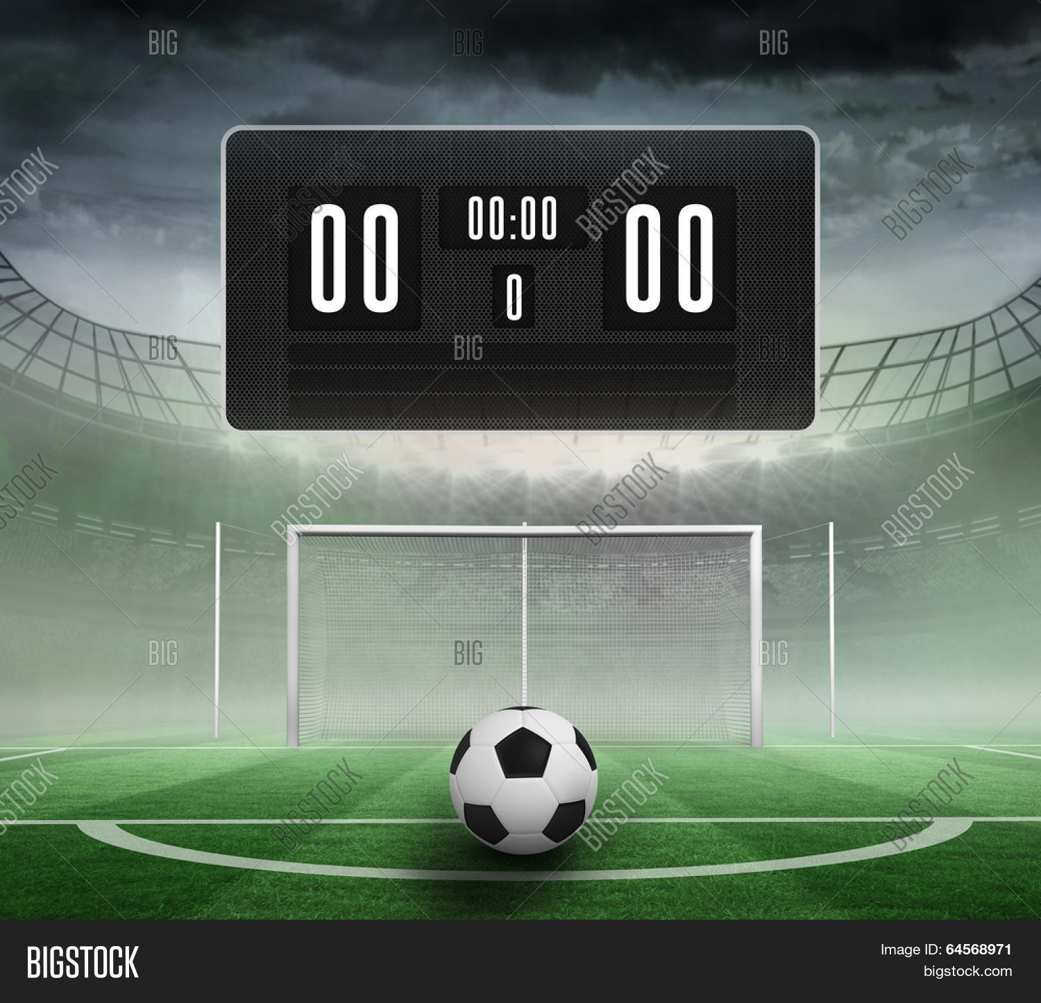 Black Scoreboard No Image & Photo (Free Trial) | Bigstock