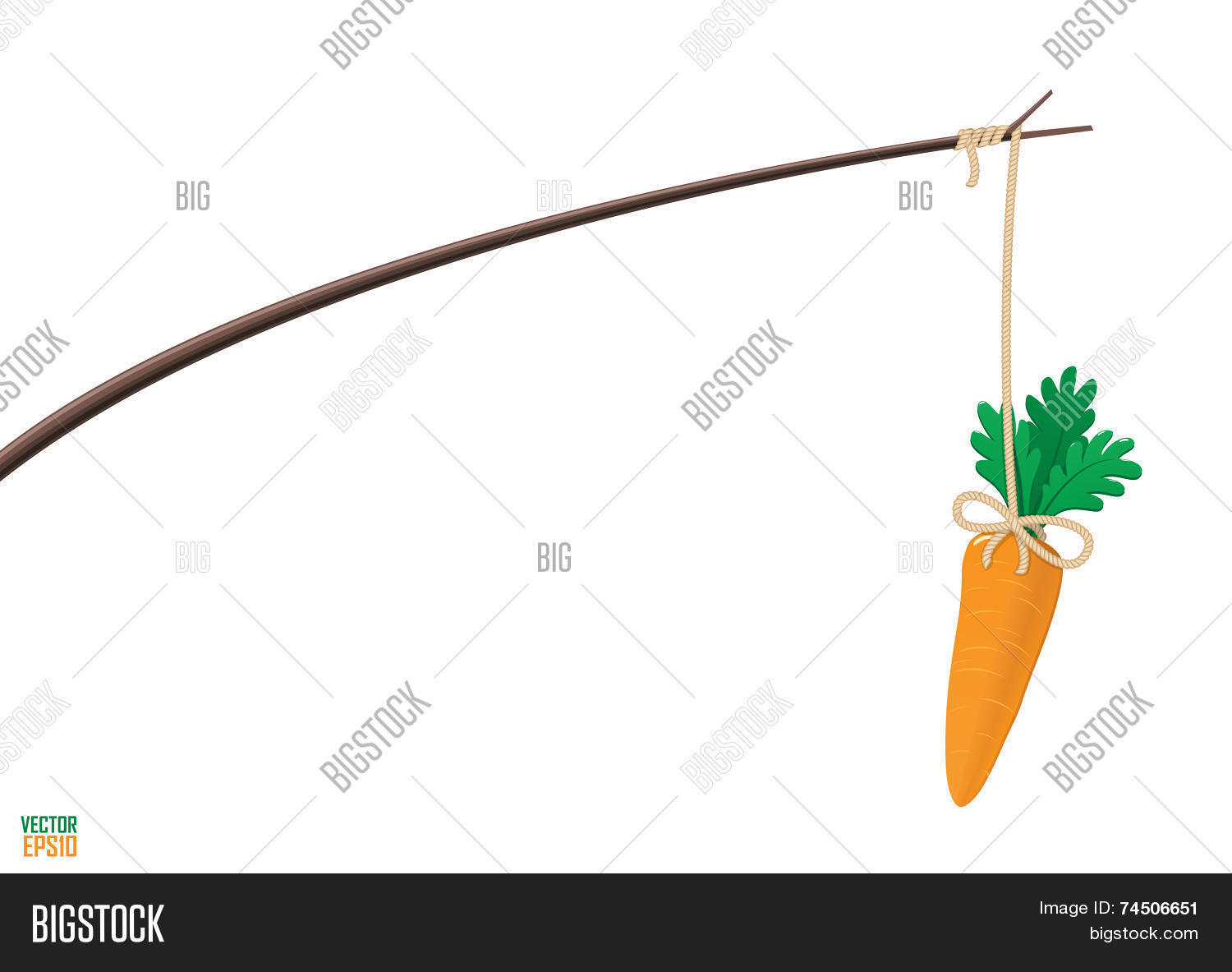 Carrot Stick Vector & Photo (Free Trial) | Bigstock