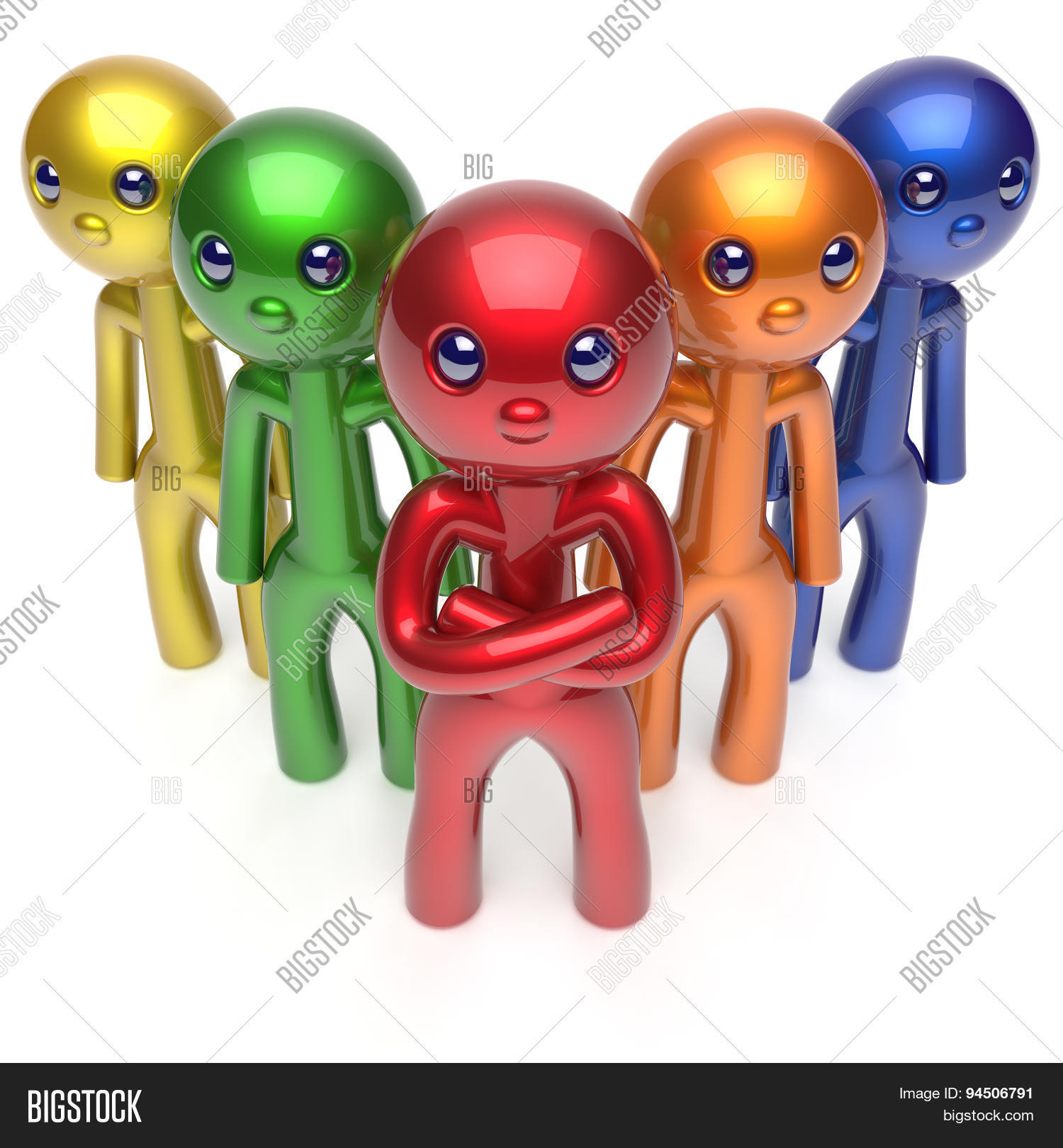 Teamwork Characters Image & Photo (Free Trial) | Bigstock