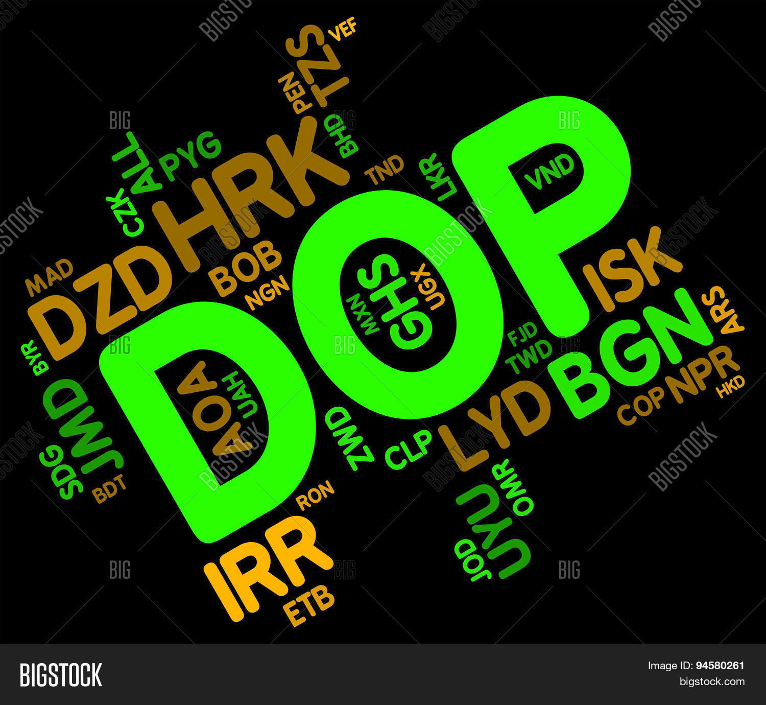 Dop Currency Indicates Image & Photo (Free Trial) | Bigstock