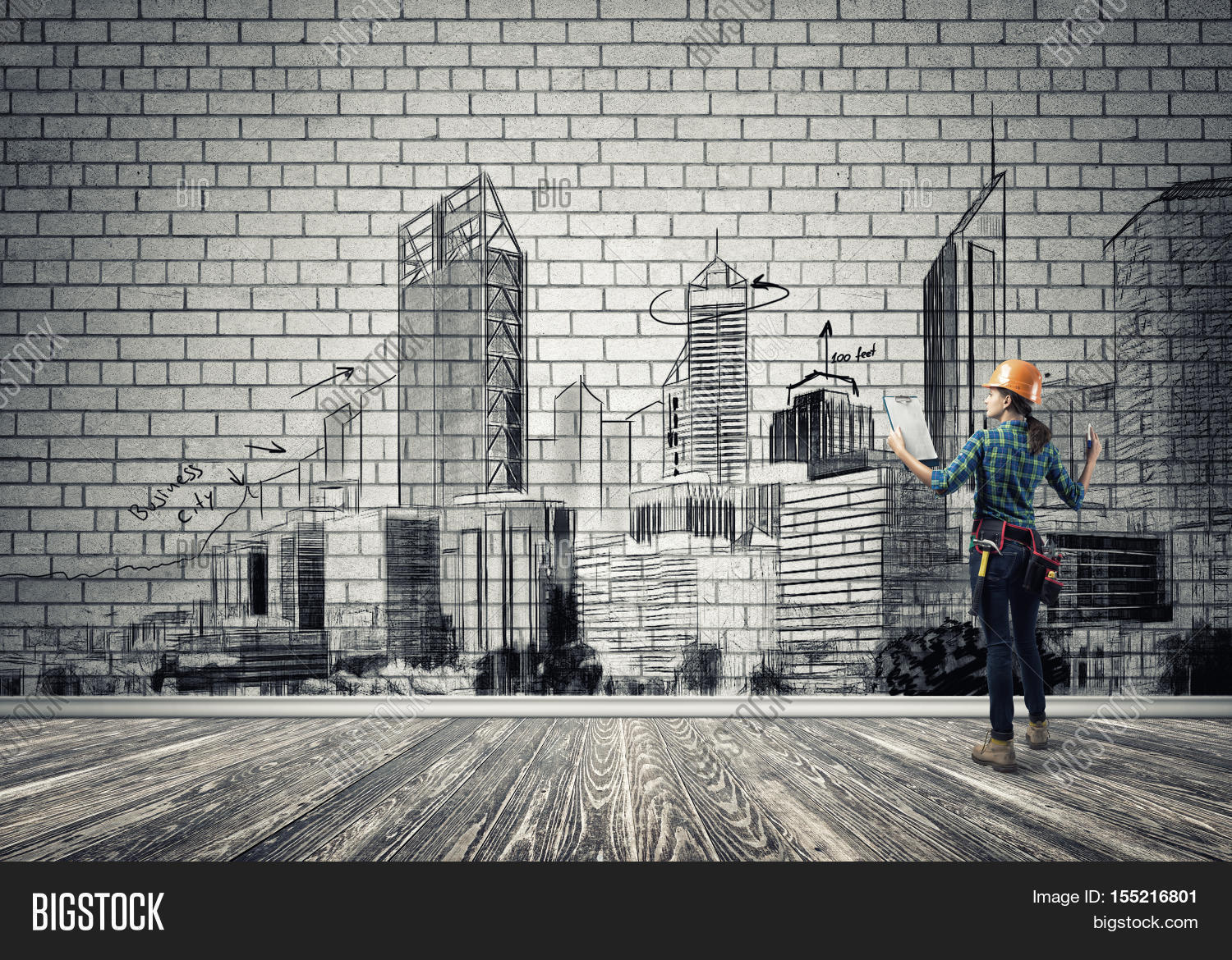 Back View Engineer Image & Photo (Free Trial) | Bigstock