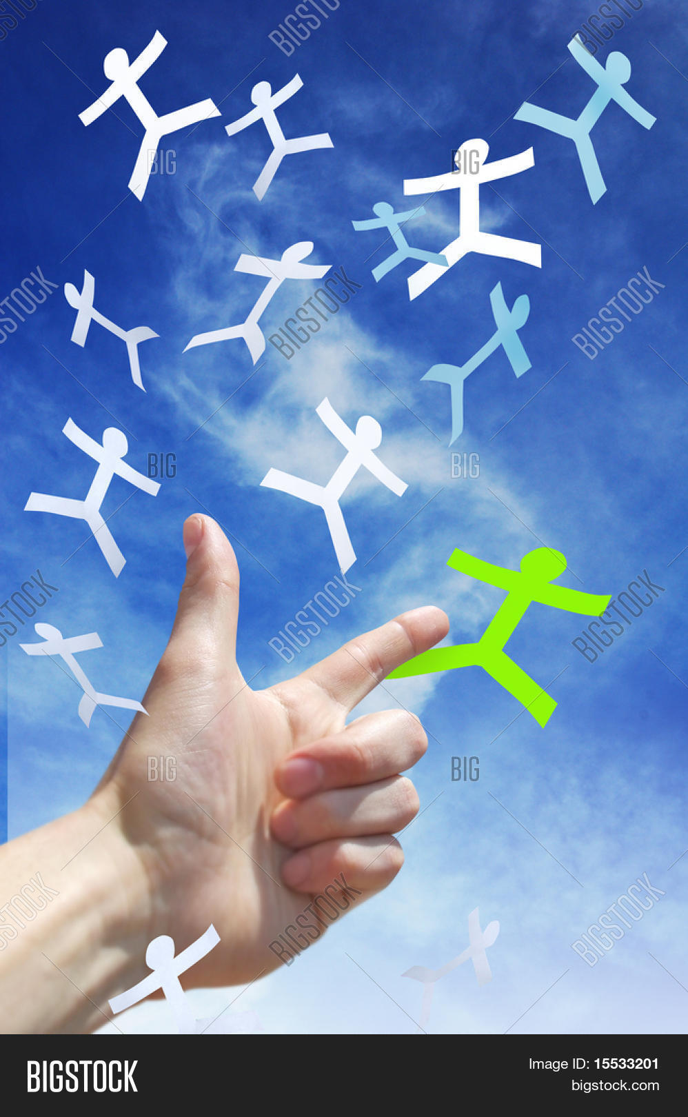 Hand Pointing Paper Image & Photo (Free Trial) | Bigstock