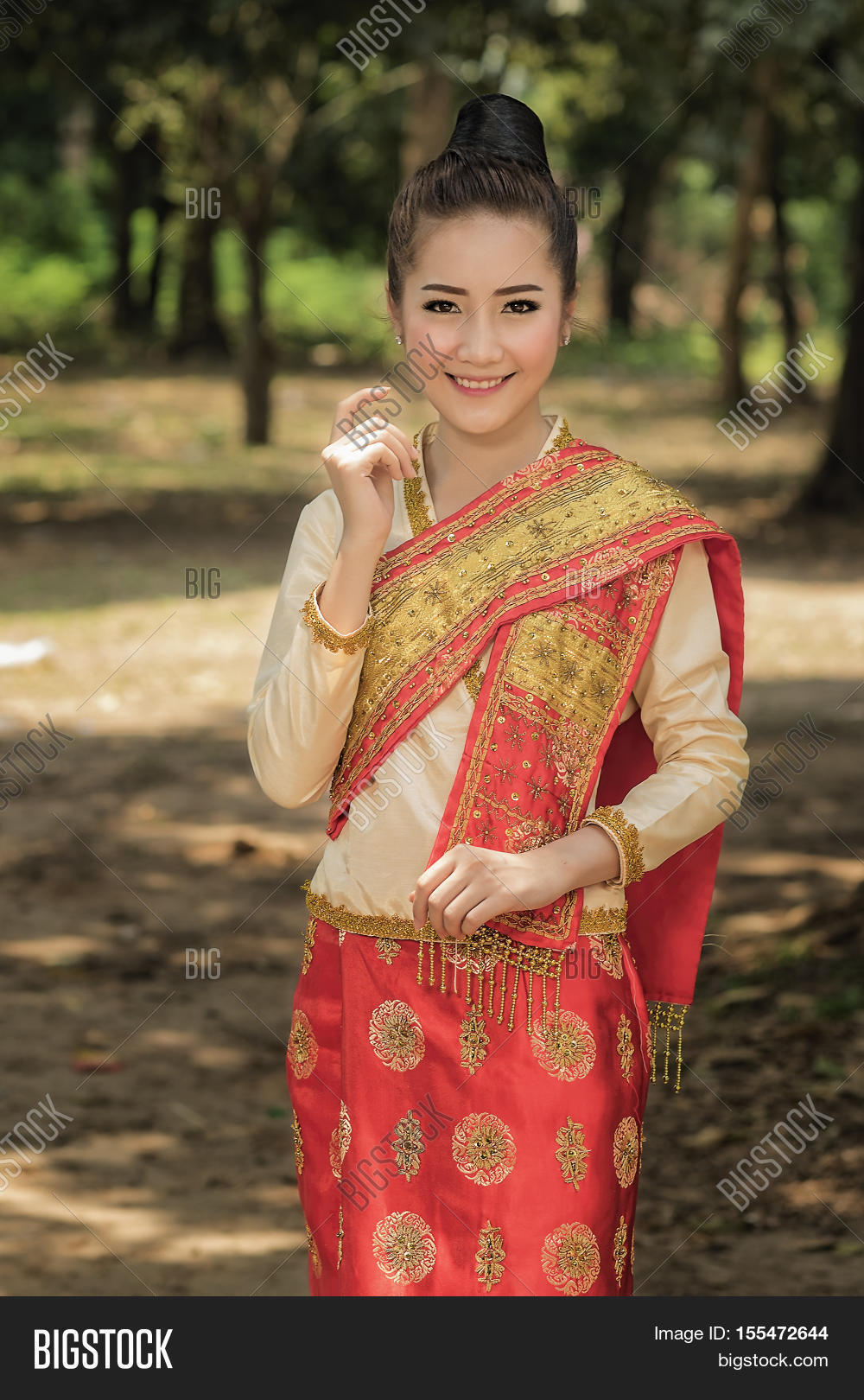 Beautiful Girl Laos Image & Photo (Free Trial) | Bigstock