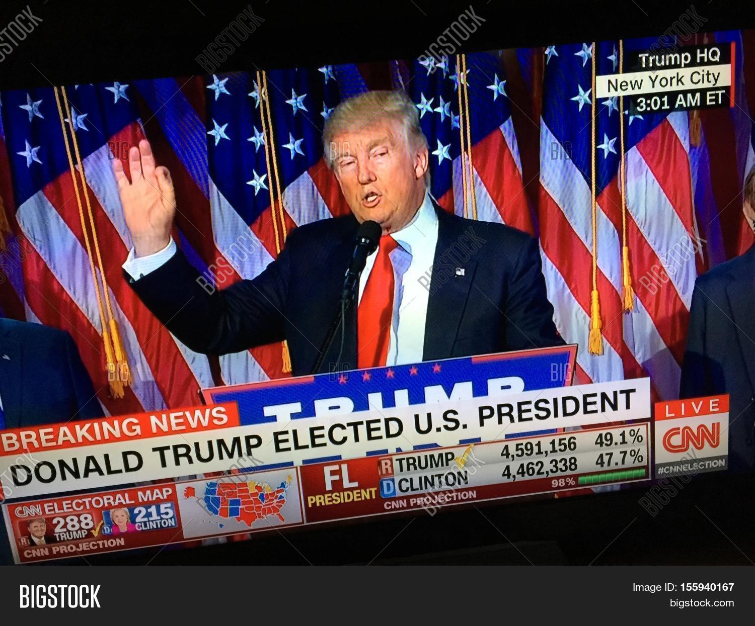 November 9, 2016: CNN Image & Photo (Free Trial) | Bigstock