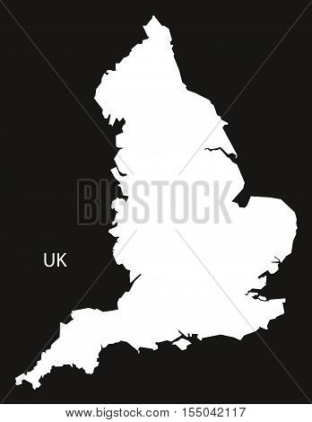 England Map Black Vector & Photo (Free Trial) | Bigstock