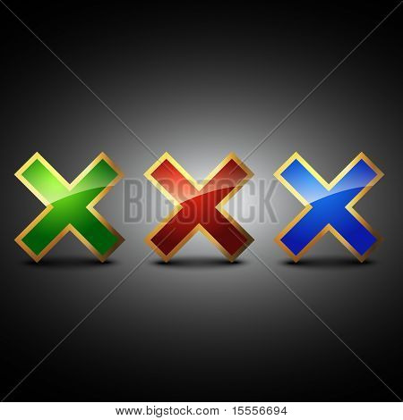 Cross Symbol Vector Vector & Photo (Free Trial) | Bigstock