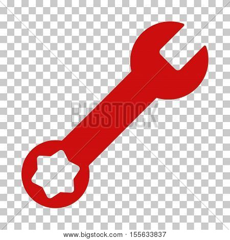 Red Wrench Interface Vector & Photo (Free Trial) | Bigstock