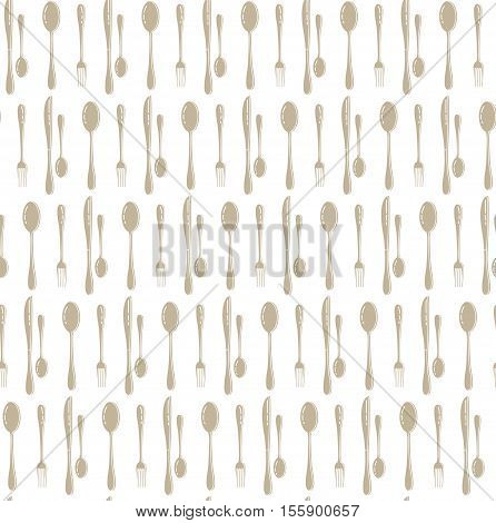 Dinner Set Seamless Vector & Photo (Free Trial) | Bigstock