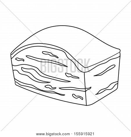 Pork Belly Icon Vector & Photo (Free Trial) | Bigstock