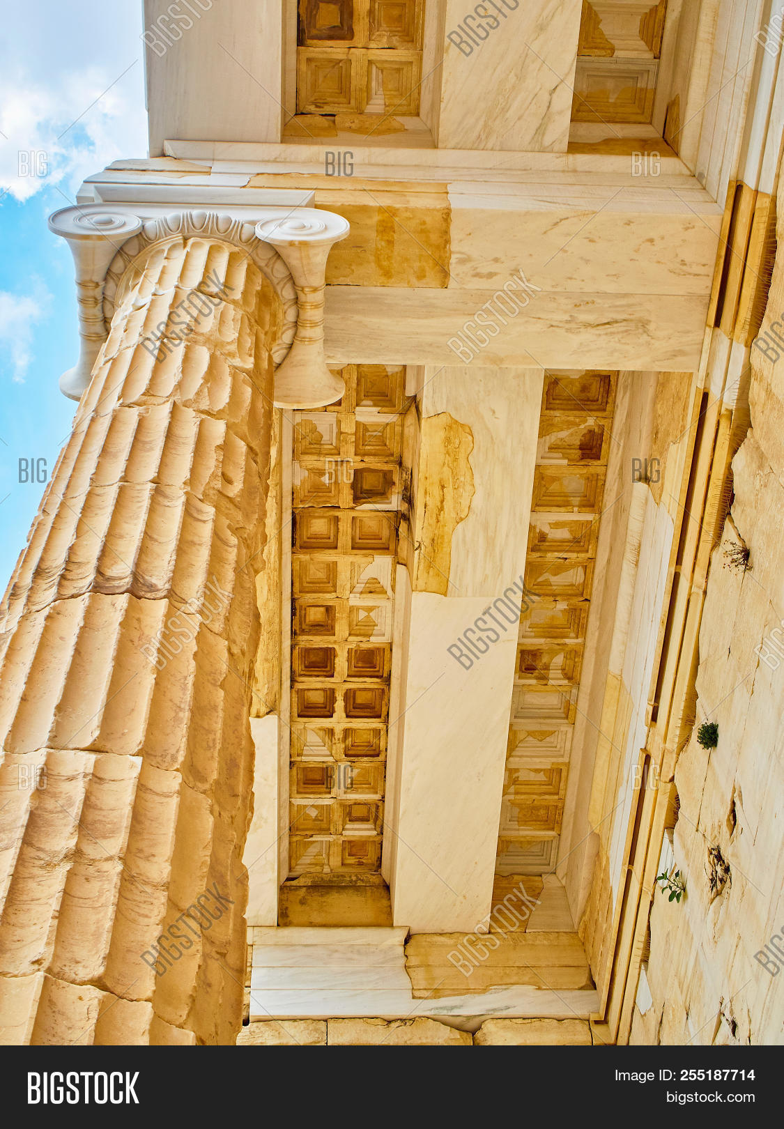 Doric Column Restored Image & Photo (Free Trial) | Bigstock