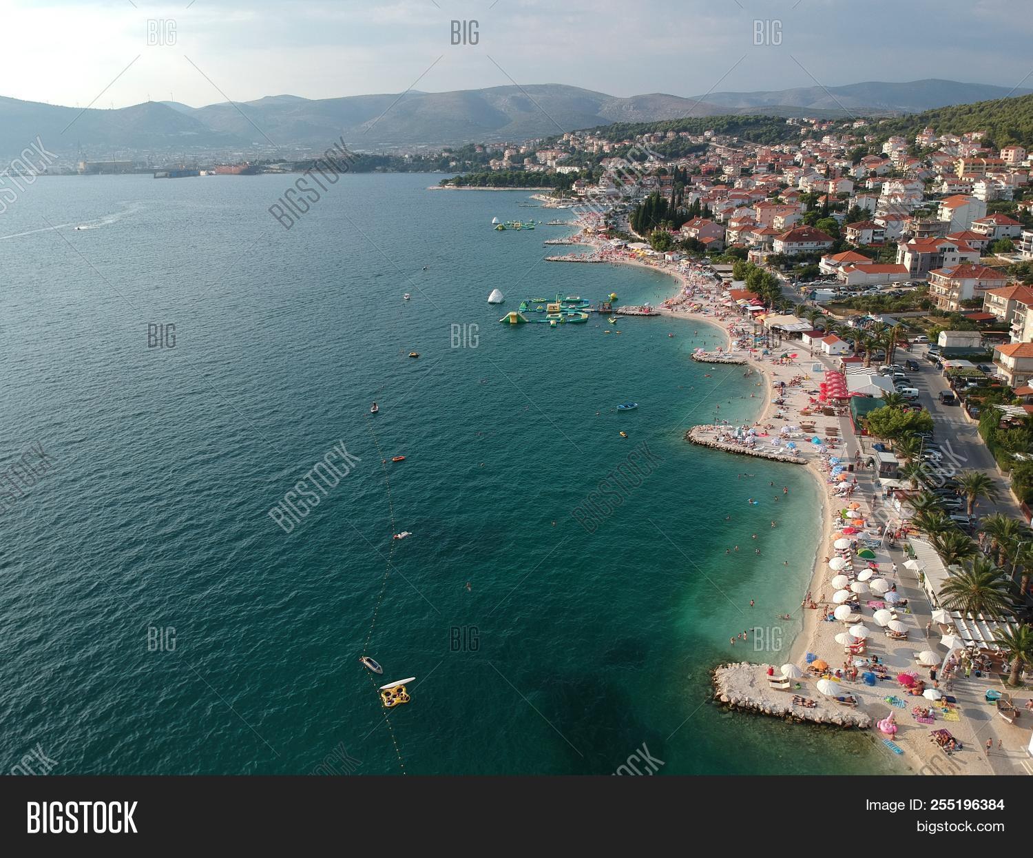 Okrug Gornji Beach On Image & Photo (Free Trial) | Bigstock