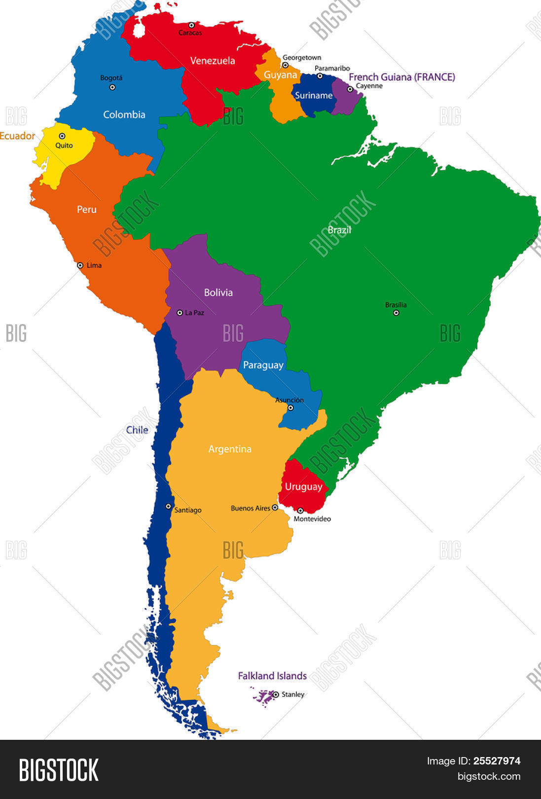 Colorful South America Image & Photo (Free Trial) | Bigstock