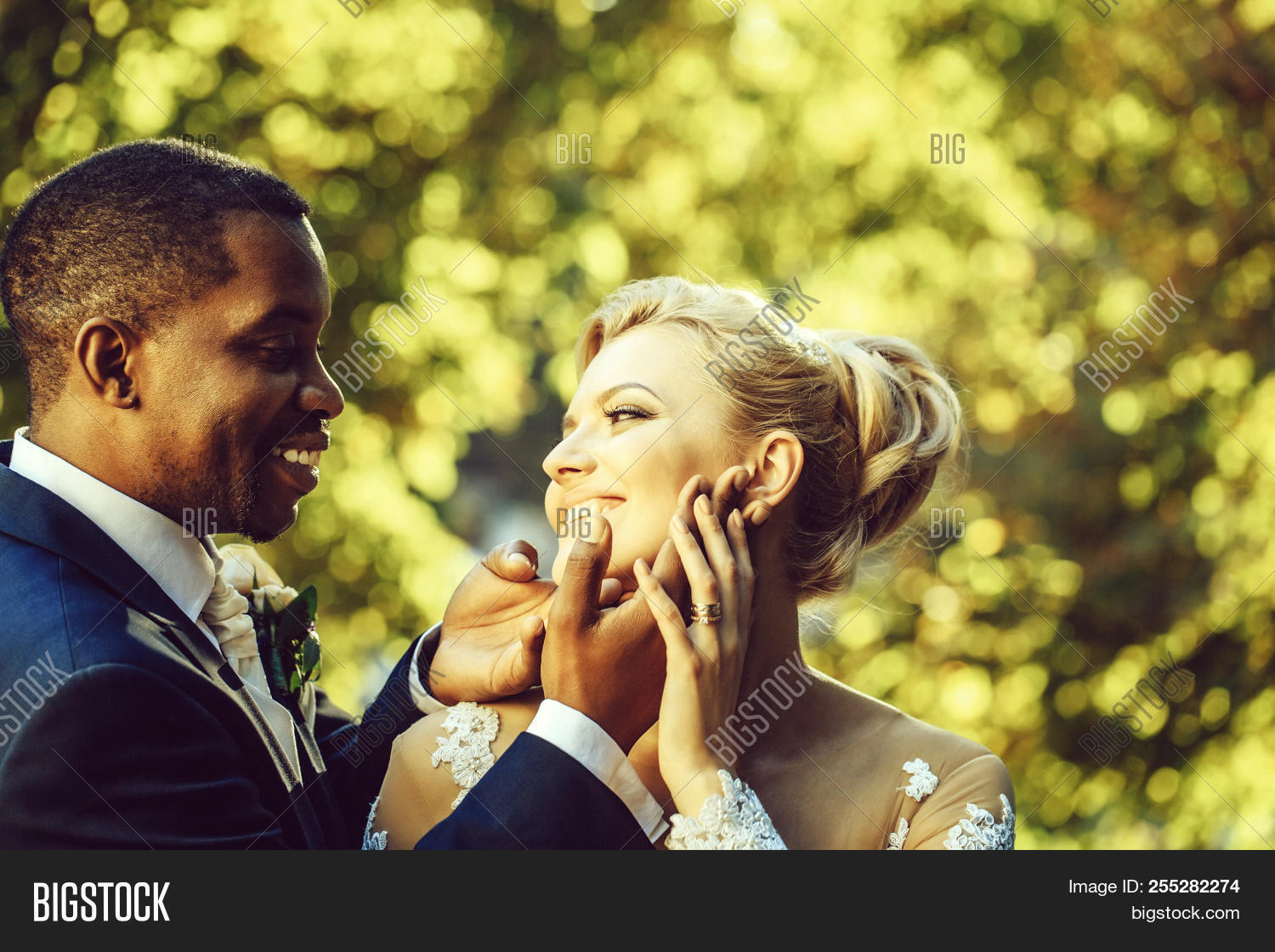 Loving Groom African Image & Photo (Free Trial) | Bigstock