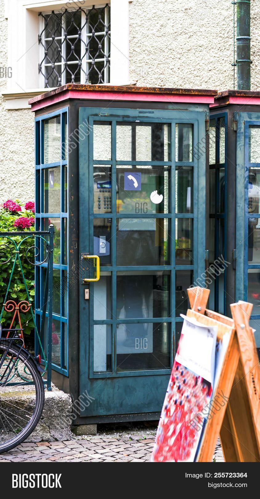 Old Telephone Booths Image & Photo (Free Trial) | Bigstock