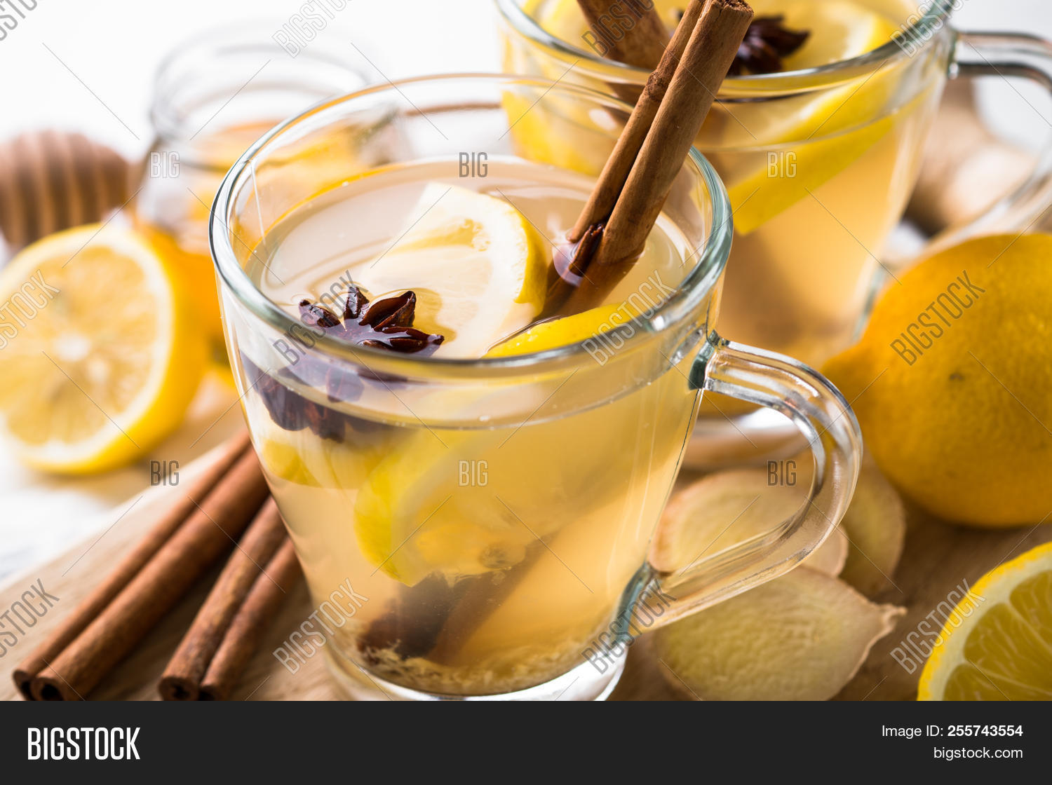 Hot Ginger Tea Glass Image & Photo (Free Trial) | Bigstock