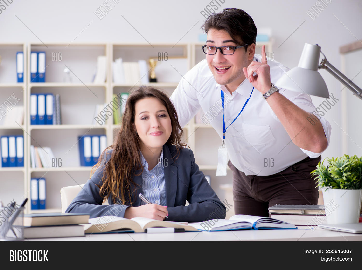 Teacher Explaining Image & Photo (Free Trial) | Bigstock