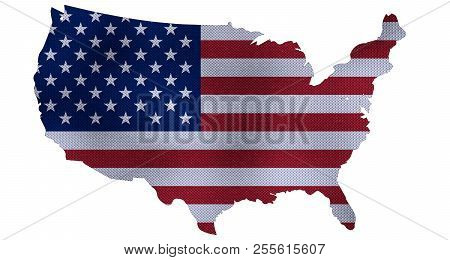 United States Map Flag Image & Photo (Free Trial) | Bigstock