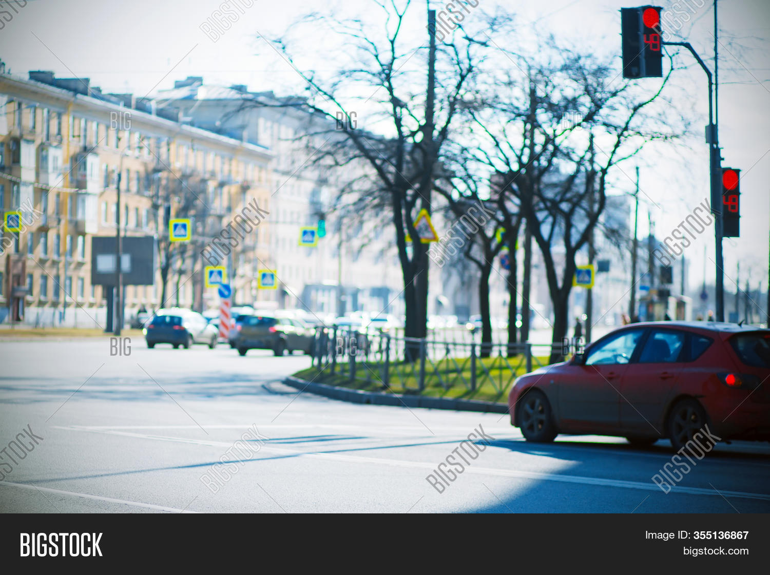 City Intersection Image & Photo (Free Trial) | Bigstock