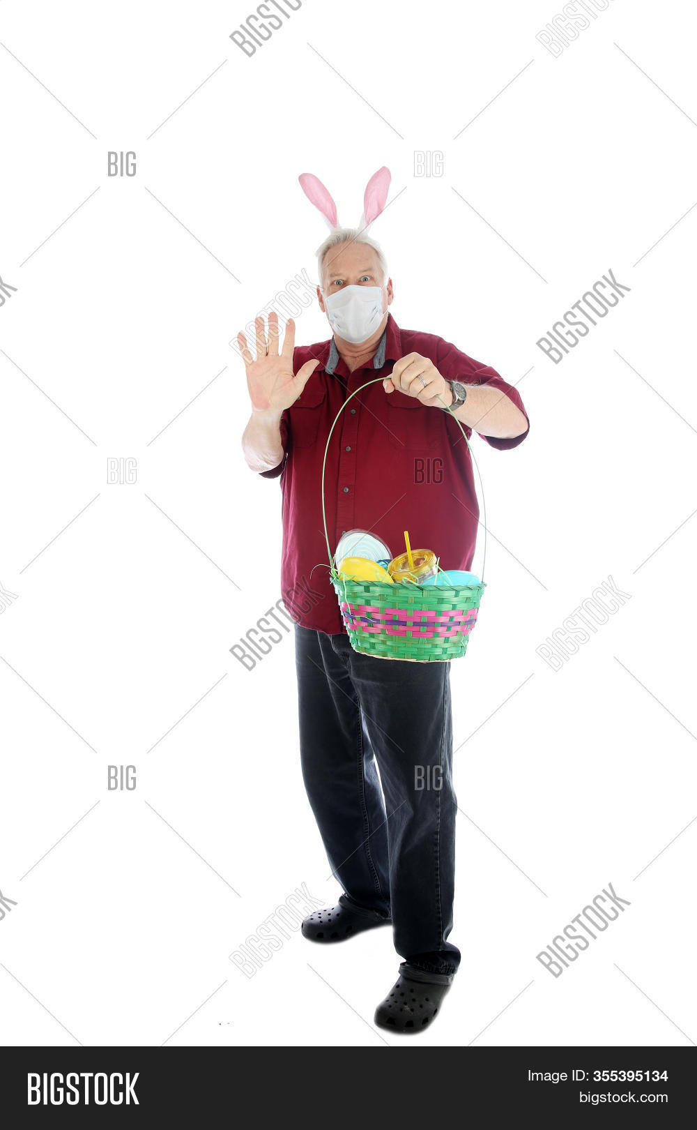 Easter Bunny. Man Image & Photo (Free Trial) | Bigstock