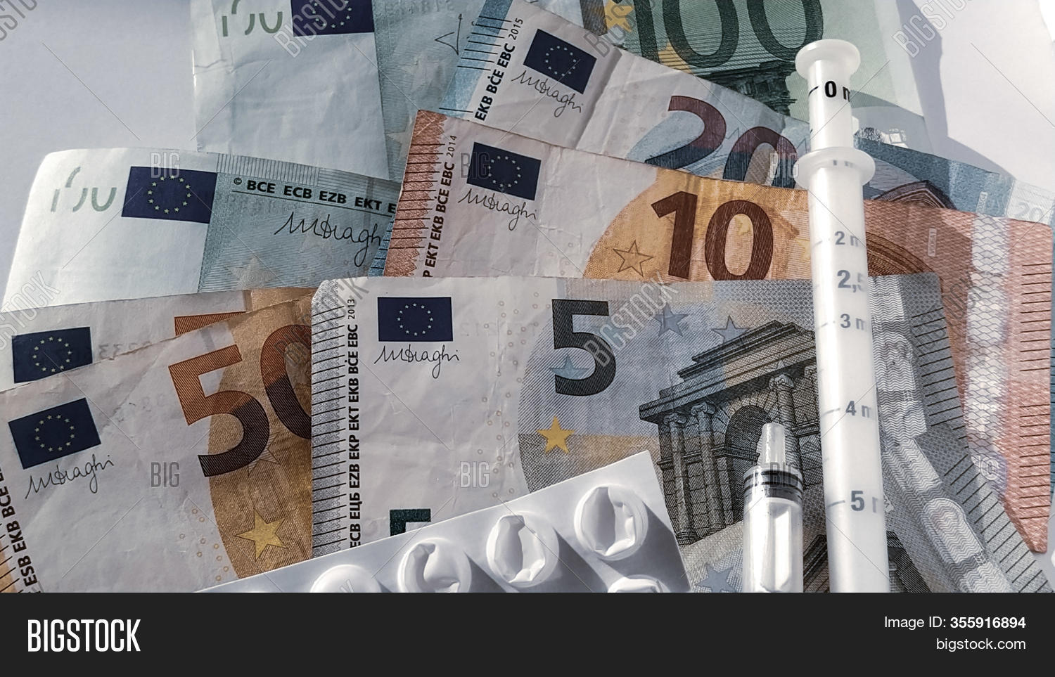 Euro Paper Notes. Image & Photo (Free Trial) | Bigstock