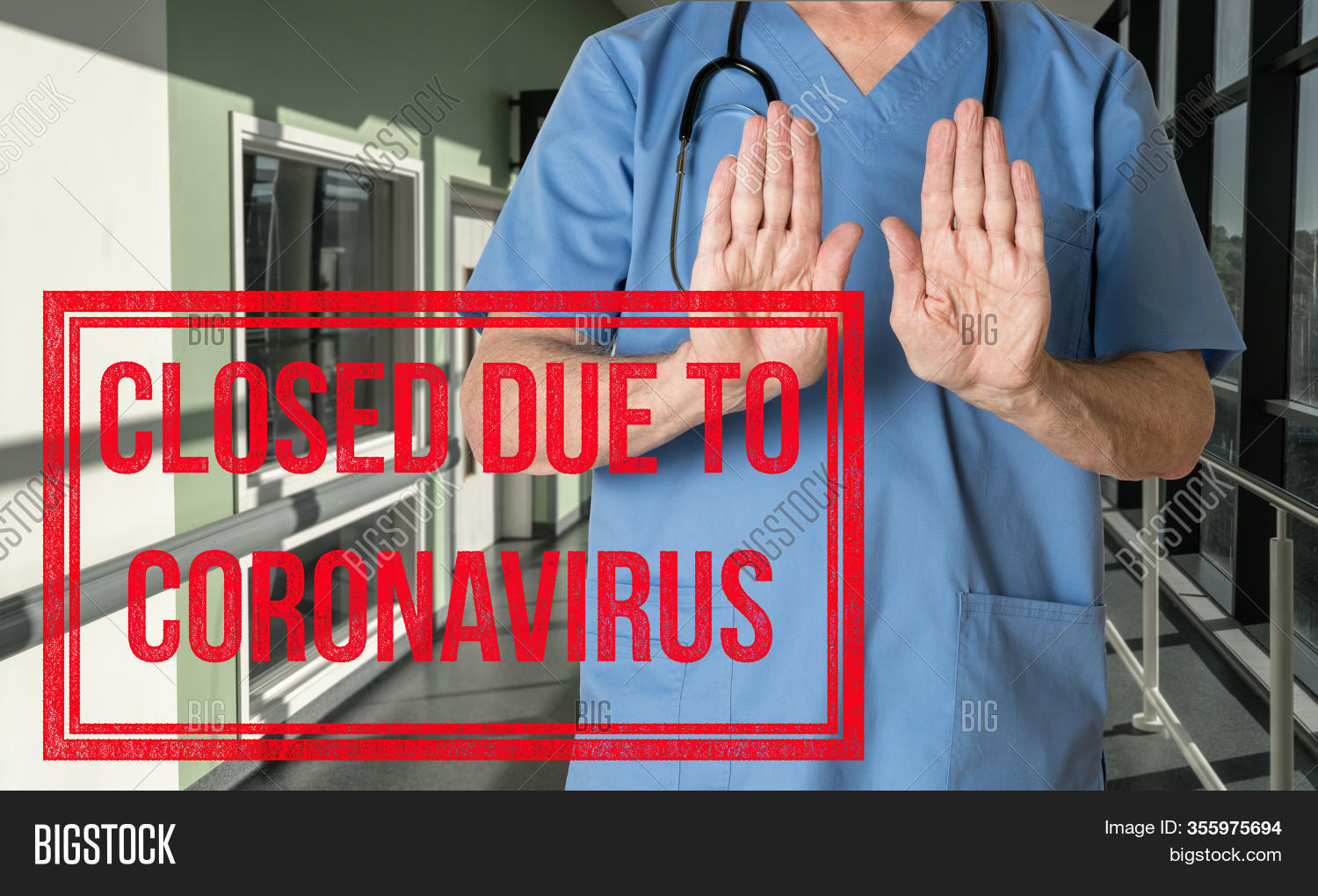 Doctor Scrubs Refusing Image & Photo (Free Trial) | Bigstock