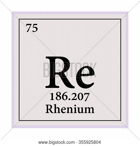 Rhenium Images, Illustrations & Vectors (Free) - Bigstock